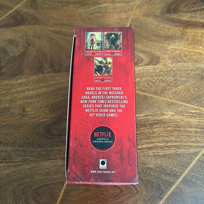 The Witcher Boxed Set: Blood of Elves, the Time of Contempt, Baptism of ...