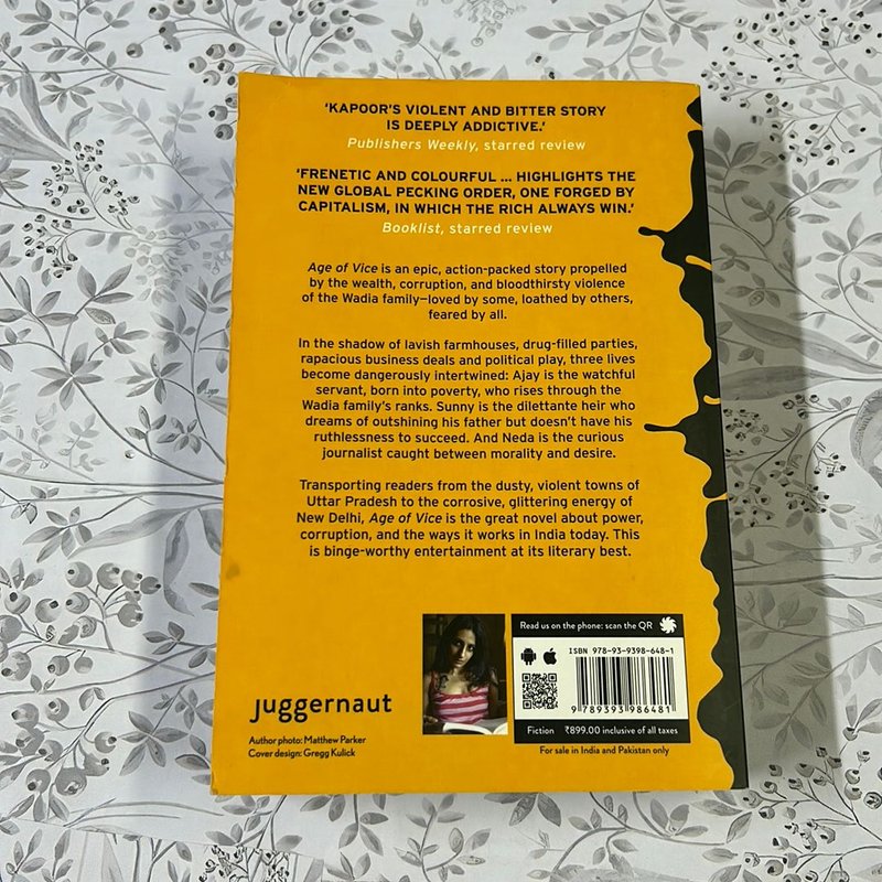 Age of Vice by Deepti Kapoor, Paperback | Pangobooks