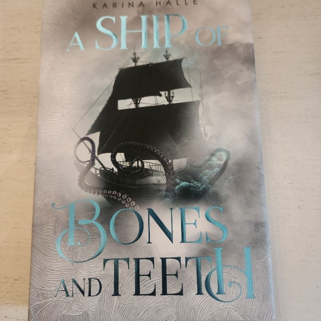A Ship of Bones and Teeth by Karina Halle , Hardcover | Pangobooks