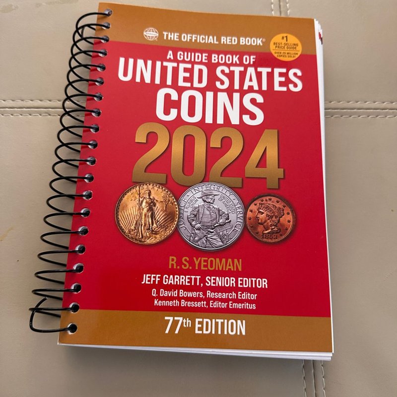 Redbook 2024 Us Coins Spiral by Jeff Garrett | Pangobooks