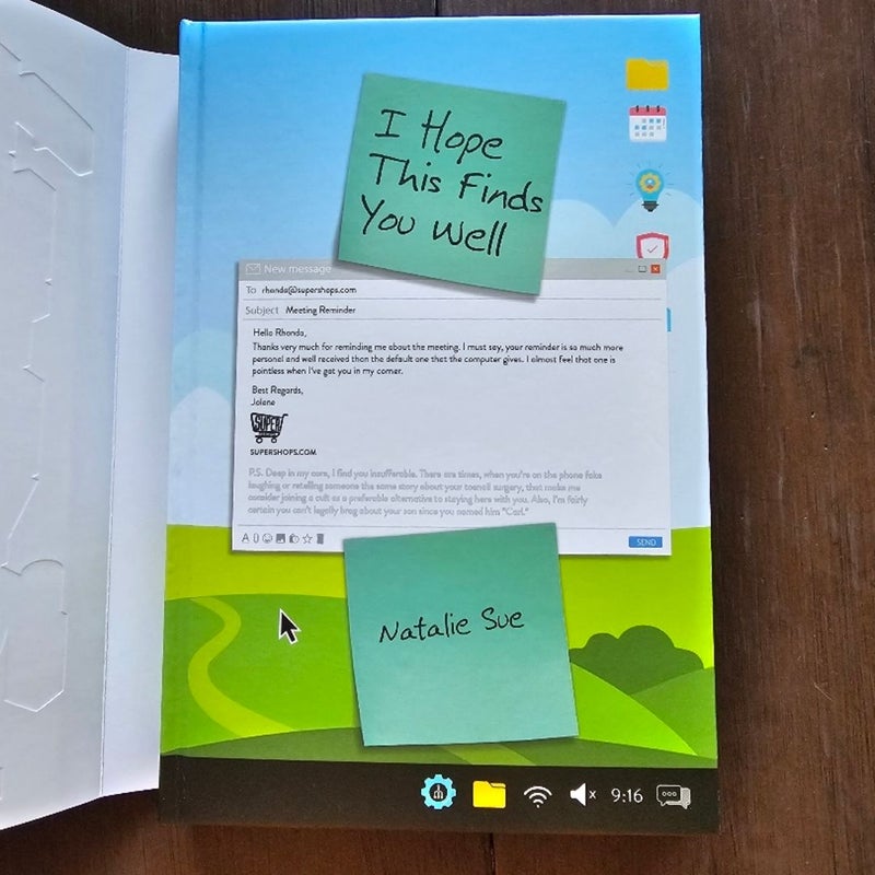 I Hope This Finds You Well by Natalie Sue , Hardcover | Pangobooks