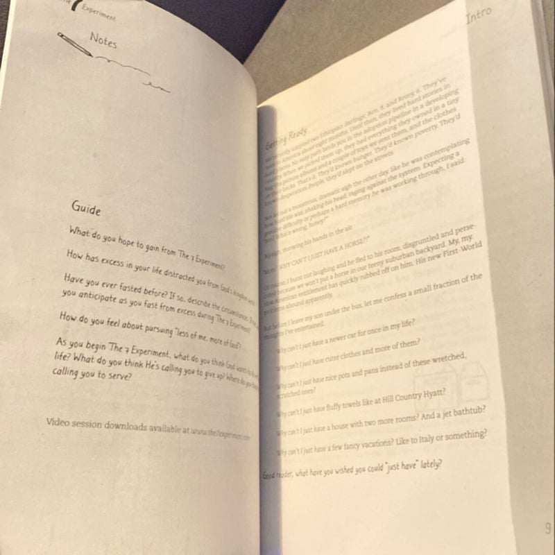 The 7 Experiment - Bible Study Book by Jen Hatmaker