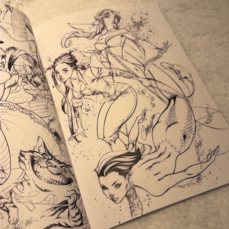 SIGNED: Lineology A by J. Scott Campbell; Mafufo, Paperback | Pangobooks