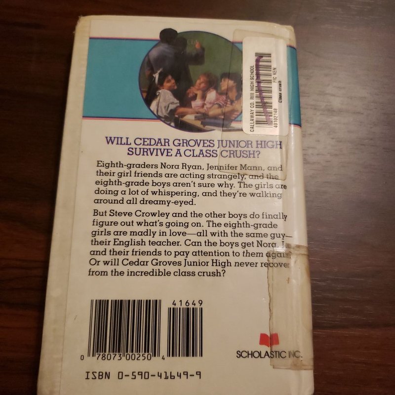 Class Crush Junior High by Kate Kenyon