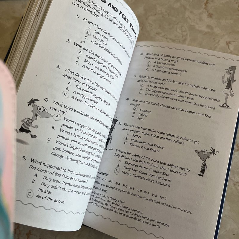 Phineas and Ferb's Guide to Life by Disney Books