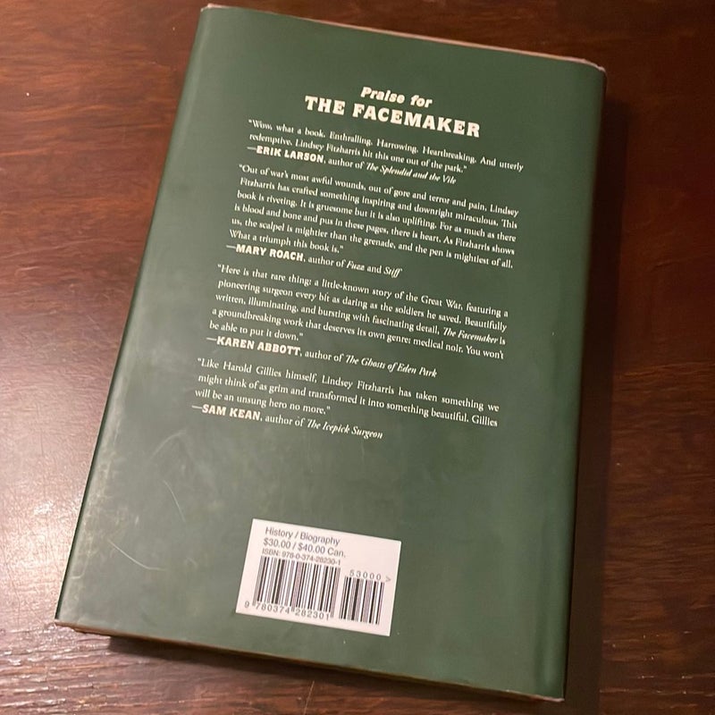 The Facemaker by Lindsey Fitzharris
