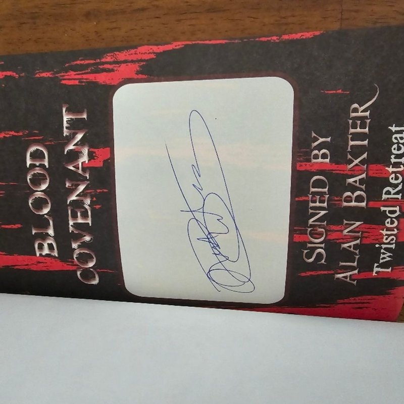 Blood Covenant by Alan Baxter, Hardcover | Pangobooks