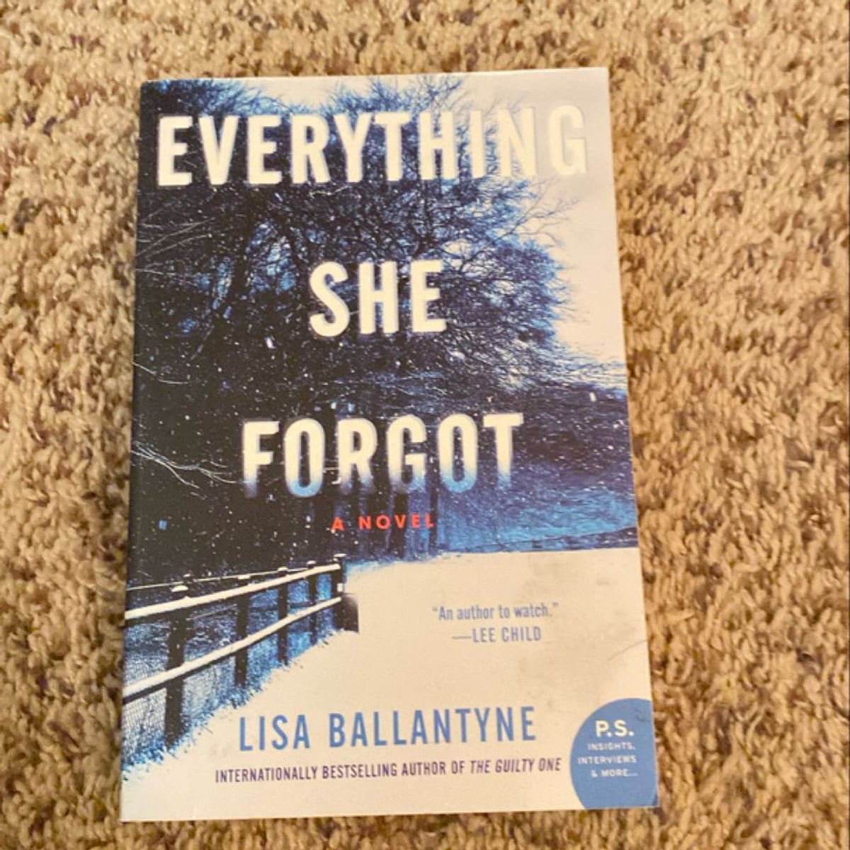 Everything She Forgot by Lisa Ballantyne