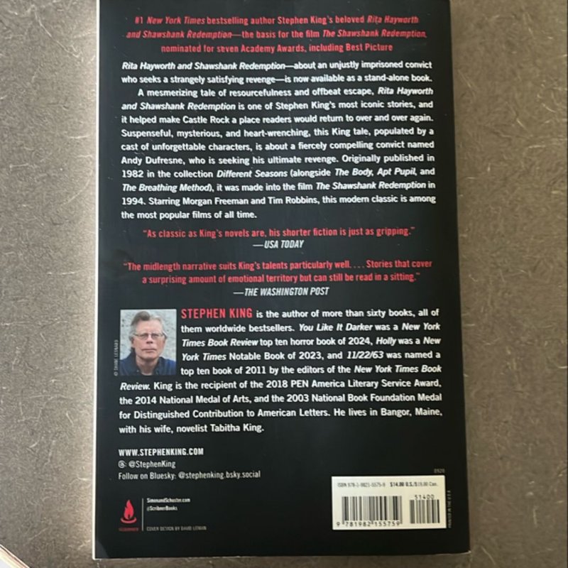 Rita Hayworth and Shawshank Redemption by , Paperback | Pangobooks