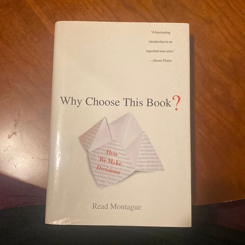 Why Choose This Book? by Read Montague