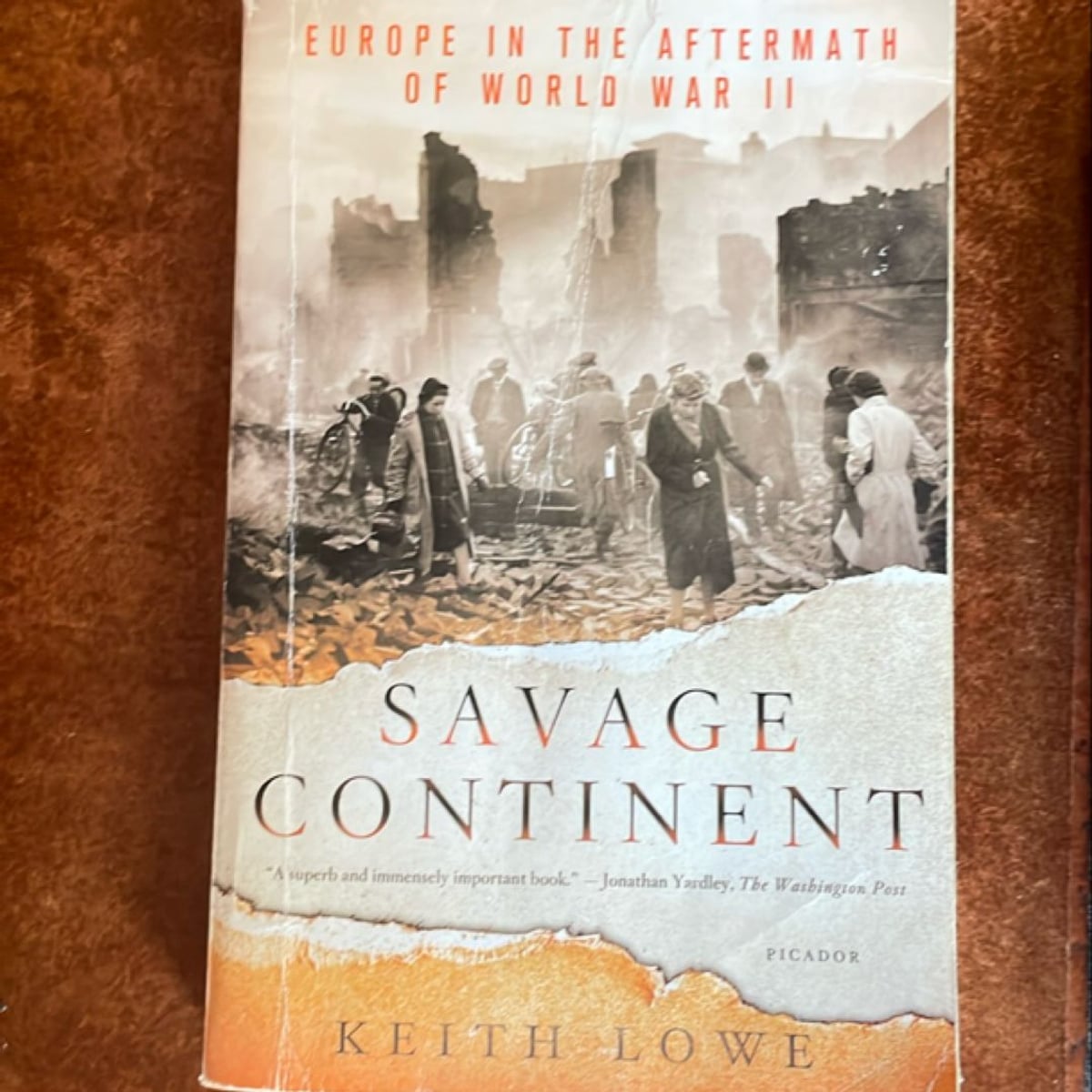 Savage Continent by Keith Lowe
