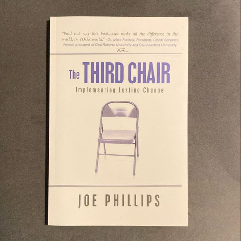 The Third Chair by Joe Phillips, Paperback | Pangobooks