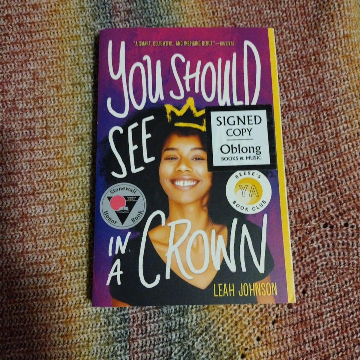 You Should See Me in a Crown SIGNED by Leah Johnson, Paperback | Pangobooks
