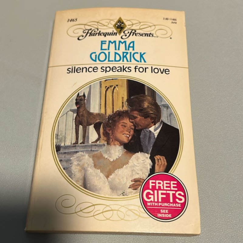 Silence Speaks for Love by Emma Goldrick