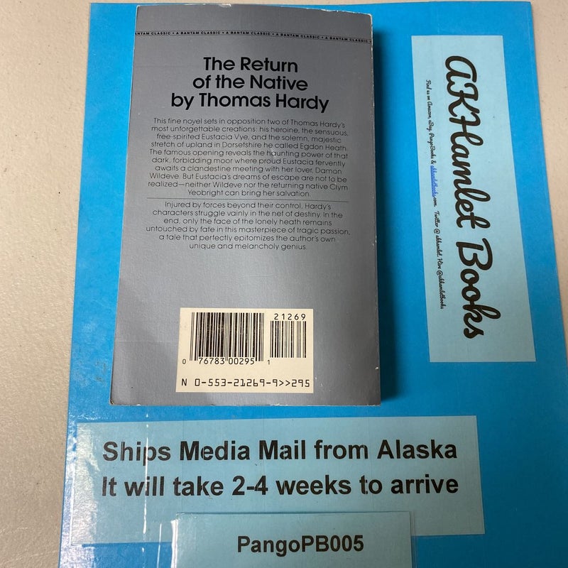 The Return of the Native by Thomas Hardy; Tony Slade (Editor)