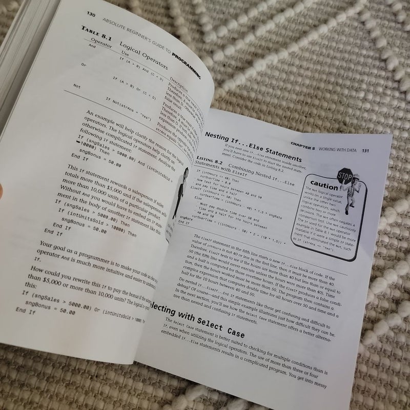 Absolute Beginner's Guide to Programming by Greg Perry