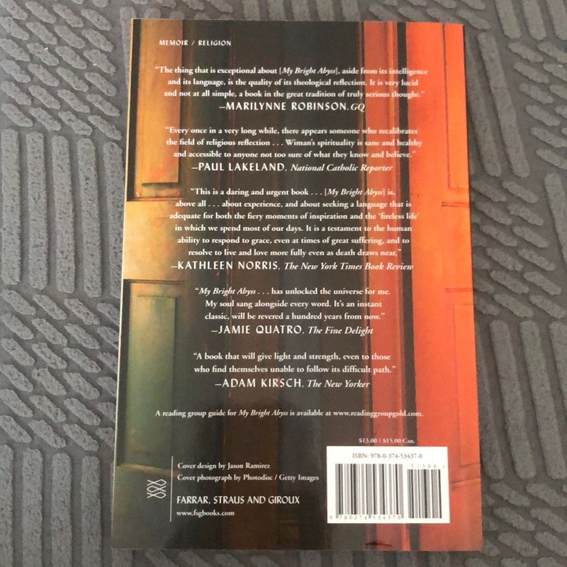 My Bright Abyss by Christian Wiman, Paperback | Pangobooks