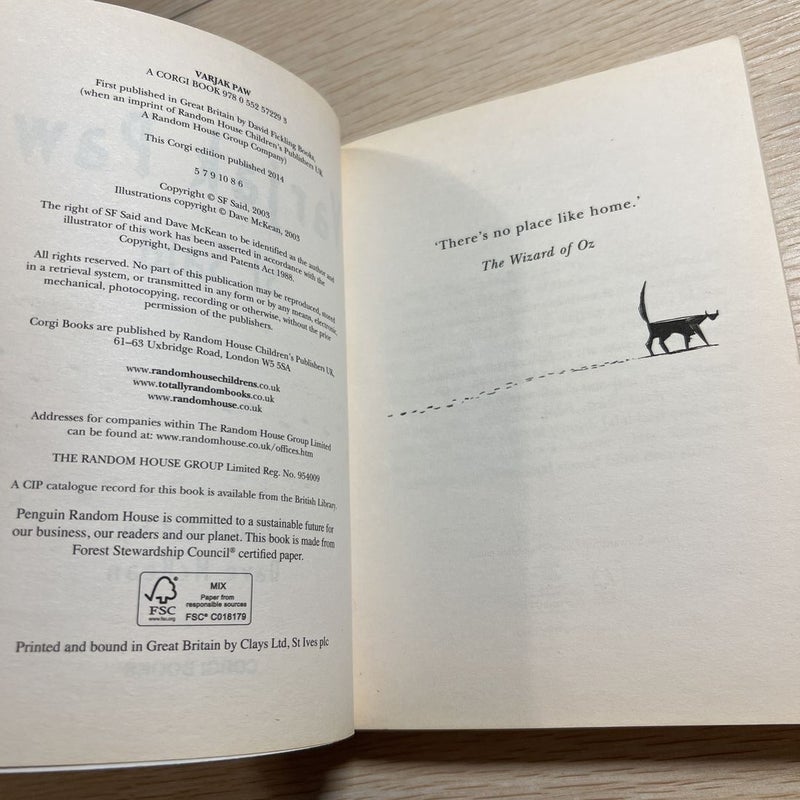 Varjak Paw by S. F. Said