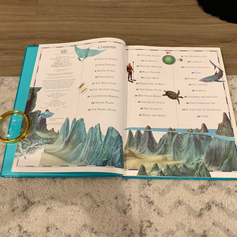 The Oceans Atlas by Anita Ganeri, Hardcover | Pangobooks