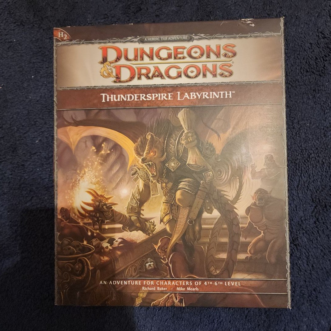 Thunderspire Labyrinth by Wizards RPG Team, Mike Mearls, Richard Baker