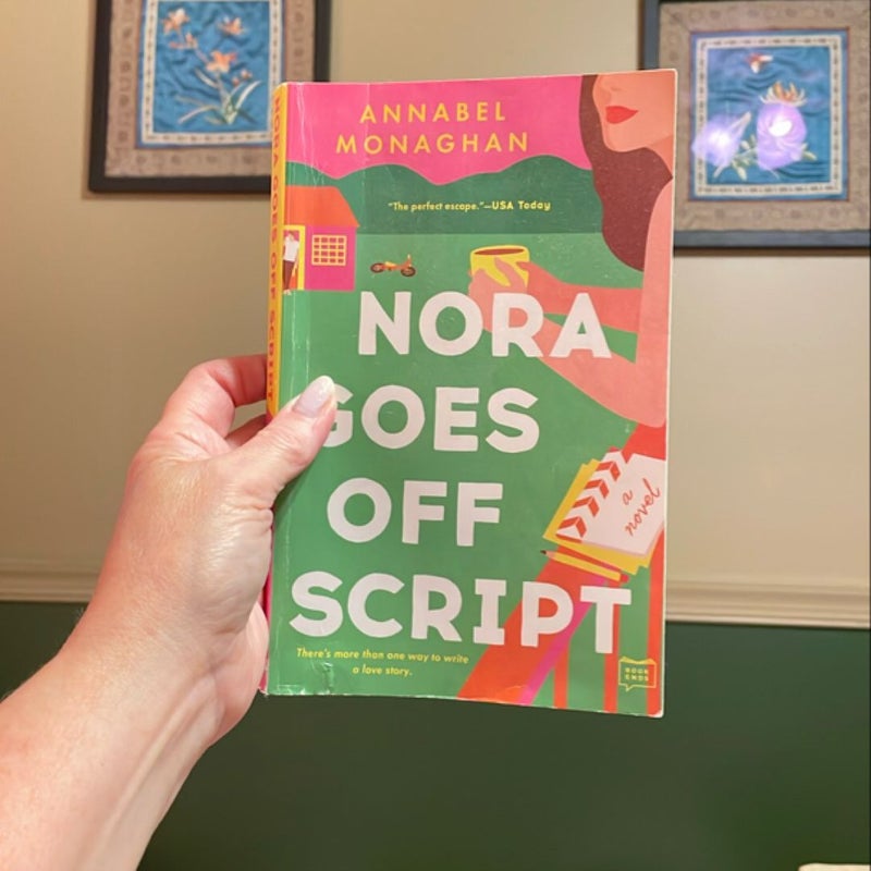 Nora Goes off Script by Annabel Monaghan, Paperback | Pangobooks