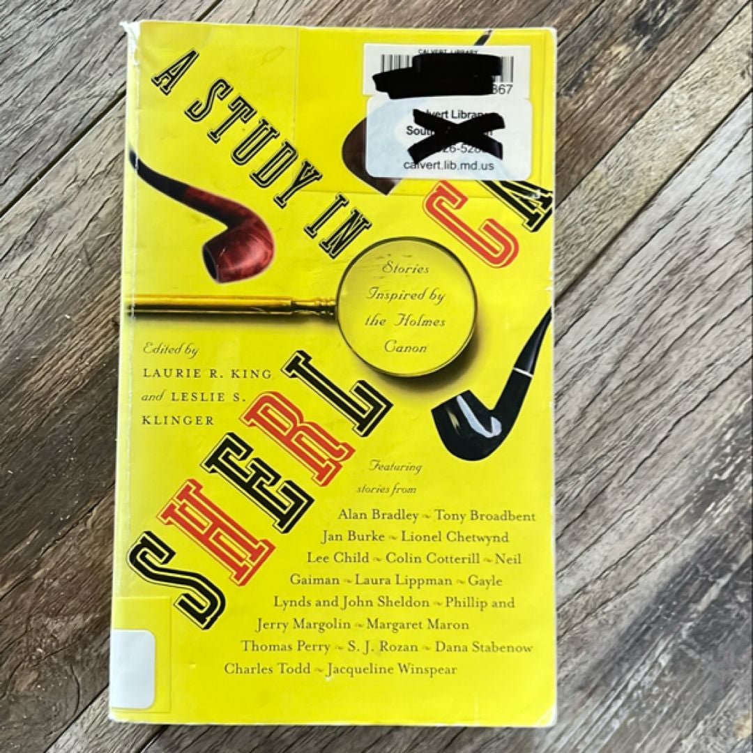 A Study in Sherlock by Alan Bradley, Lee Child, Neil Gaiman