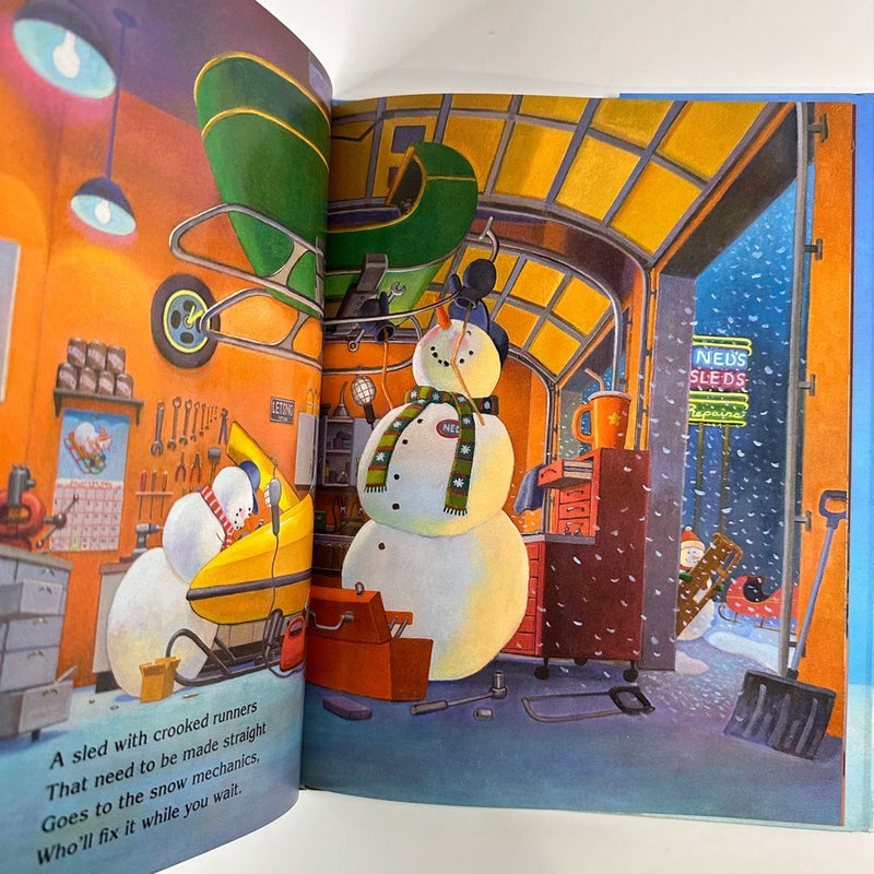 Snowmen at Work by Caralyn Buehner, Hardcover | Pangobooks