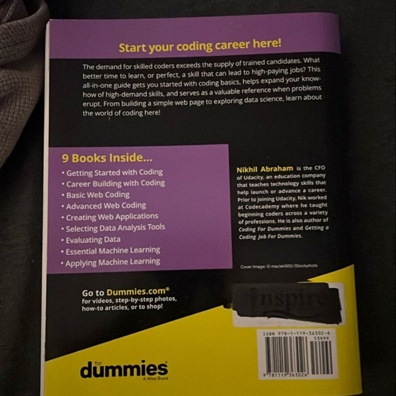 Coding All-In-One for Dummies by Nikhil Abraham