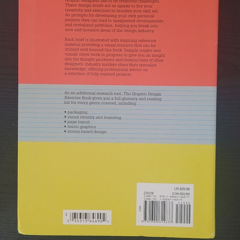 The Graphic Design Exercise Book by Jessica Glaser, Paperback | Pangobooks