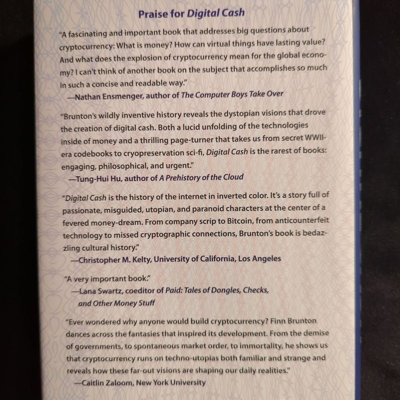 Digital Cash by Finn Brunton, Hardcover | Pangobooks