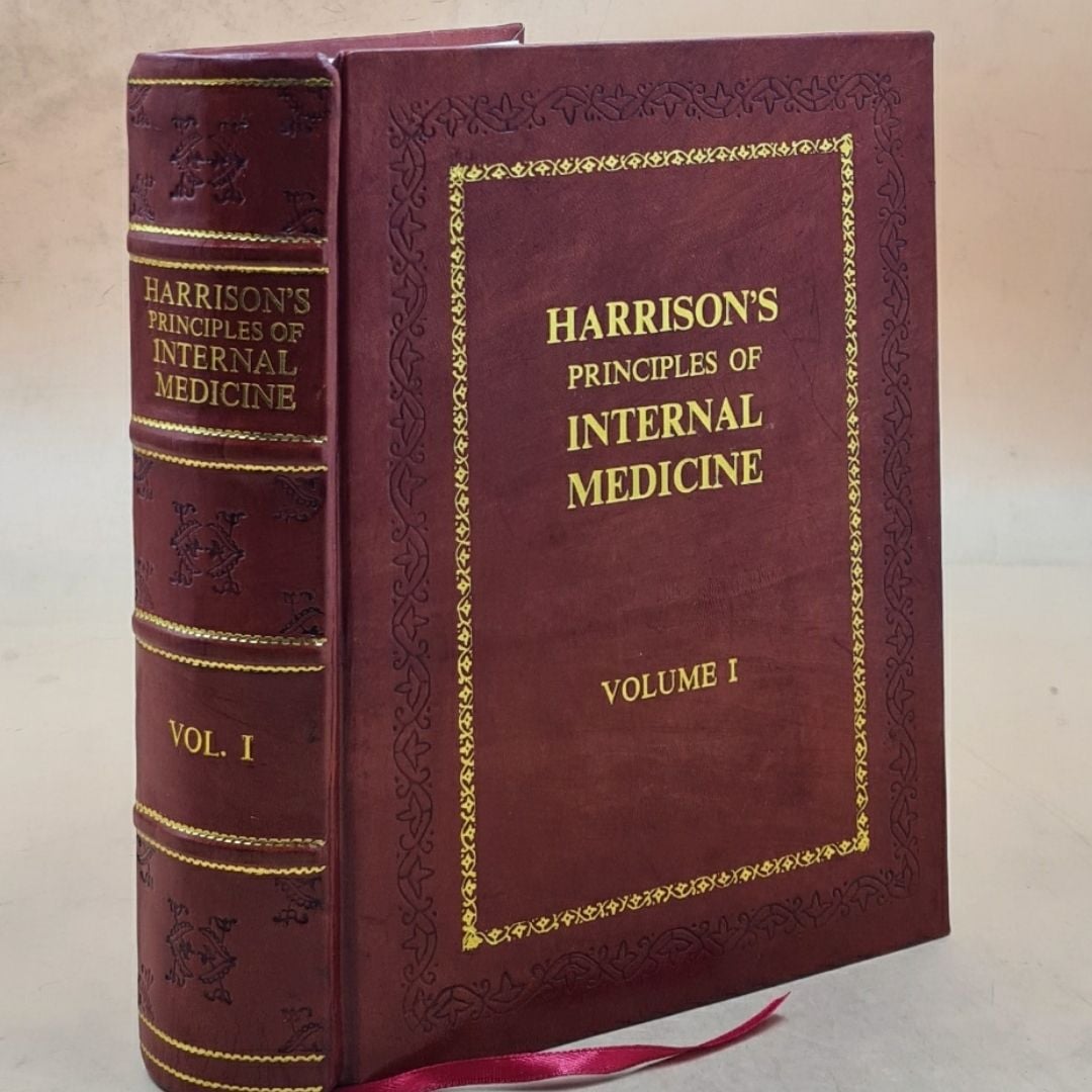 Harrison's Principles of Internal Medicine VOL-1 [Premium Leather Bound ...