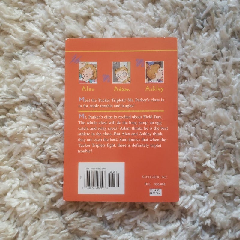 Triplet Trouble and the Field Day Disaster by Debbie Dadey, Marcia Jones