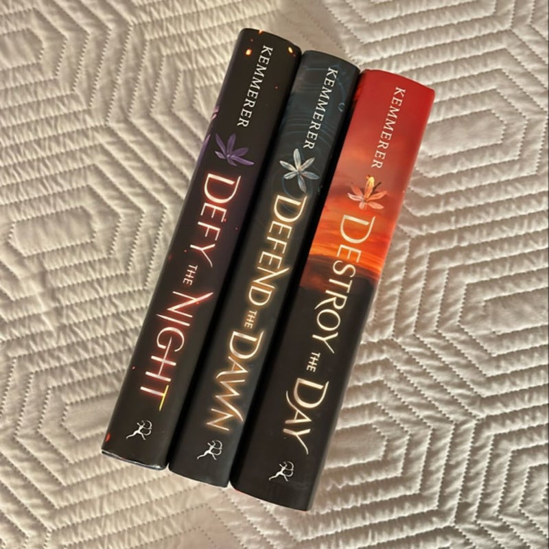 Defy the Night Trilogy by Brigid Kemmerer, Hardcover | Pangobooks