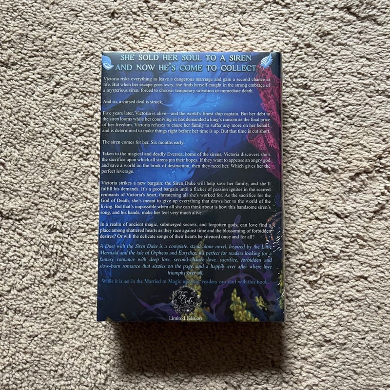 SIGNED Fae Crate Exclusive - Duet with the Siren Duke by Elise Kova by ...