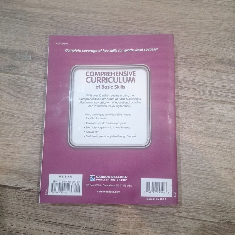 Comprehensive Curriculum of Basic Skills, Grade 6 by Thinking Kids