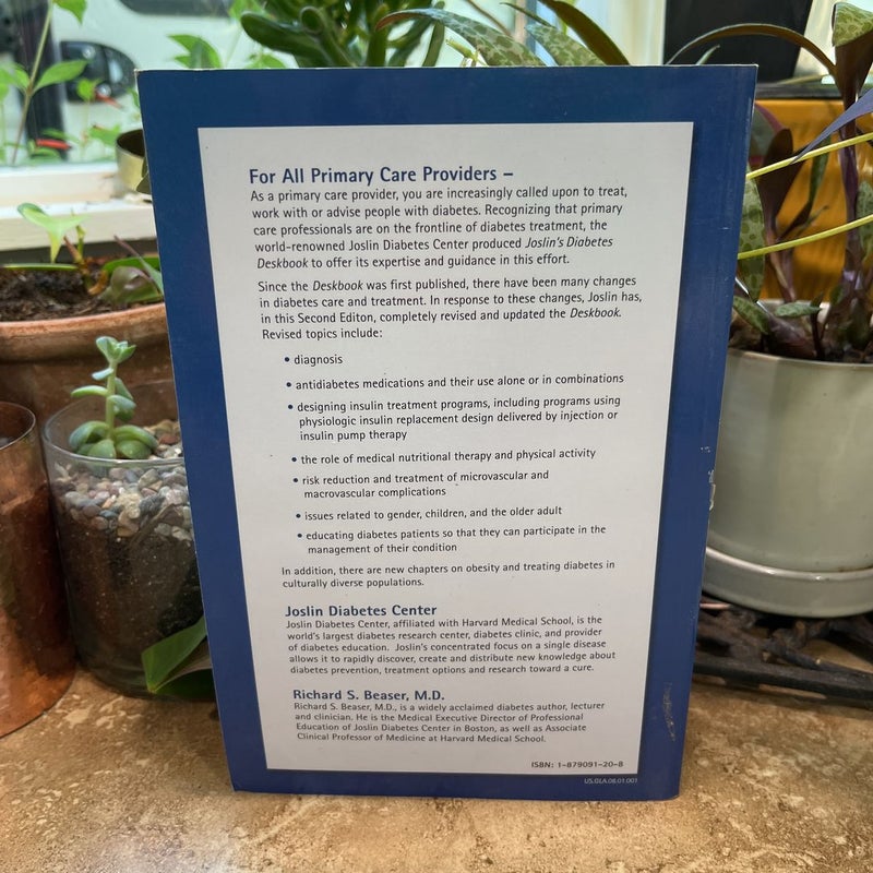 Joslin’s Diabetes Deskbook by Richard S. Beaser, MD, Paperback | Pangobooks