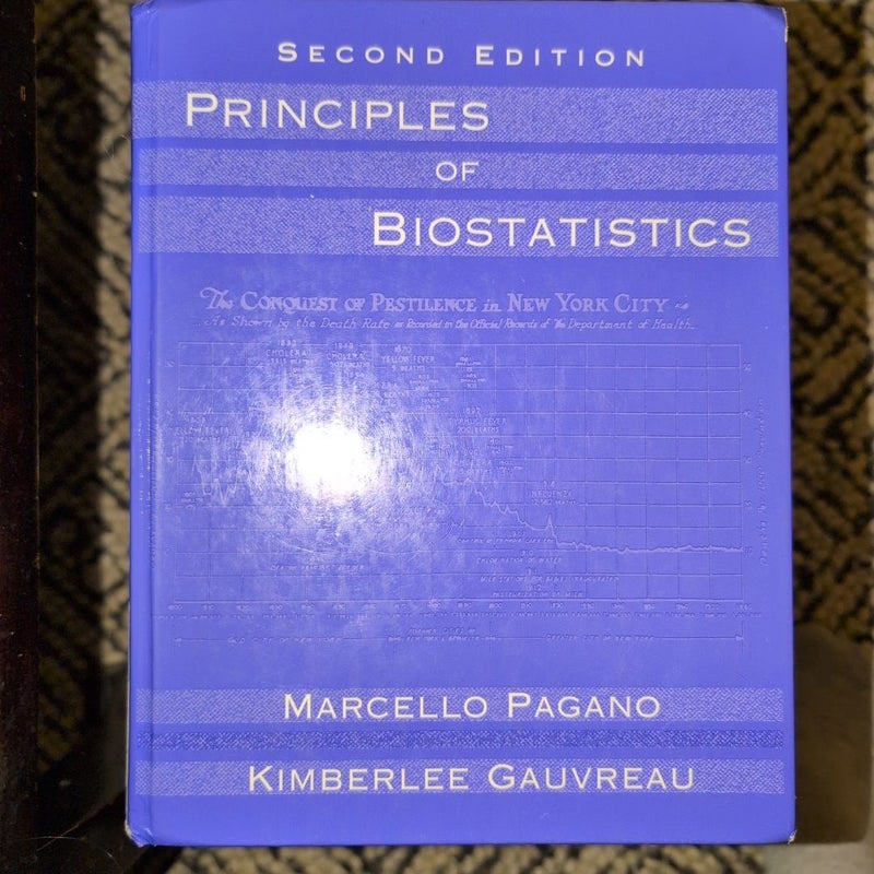 Principles of Biostatistics by Robert R. Pagano, Marcello Pagano, Kimberlee Gauvreau