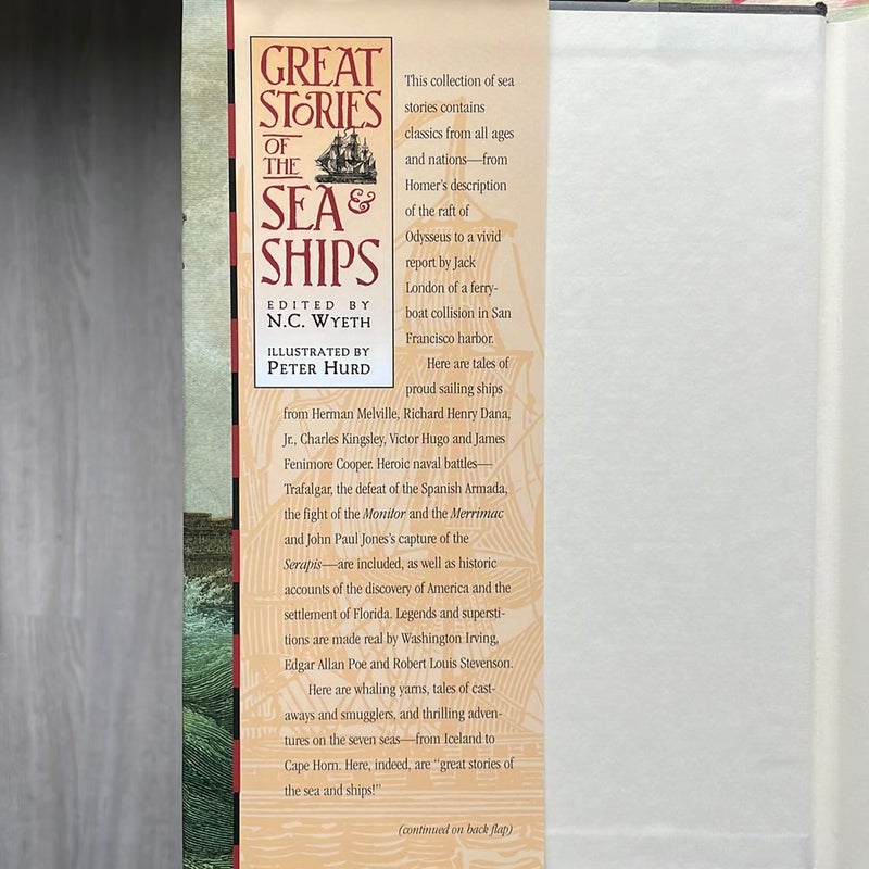 Great Stories of the Sea and Ships by N. C. Wyeth, Hardcover | Pangobooks