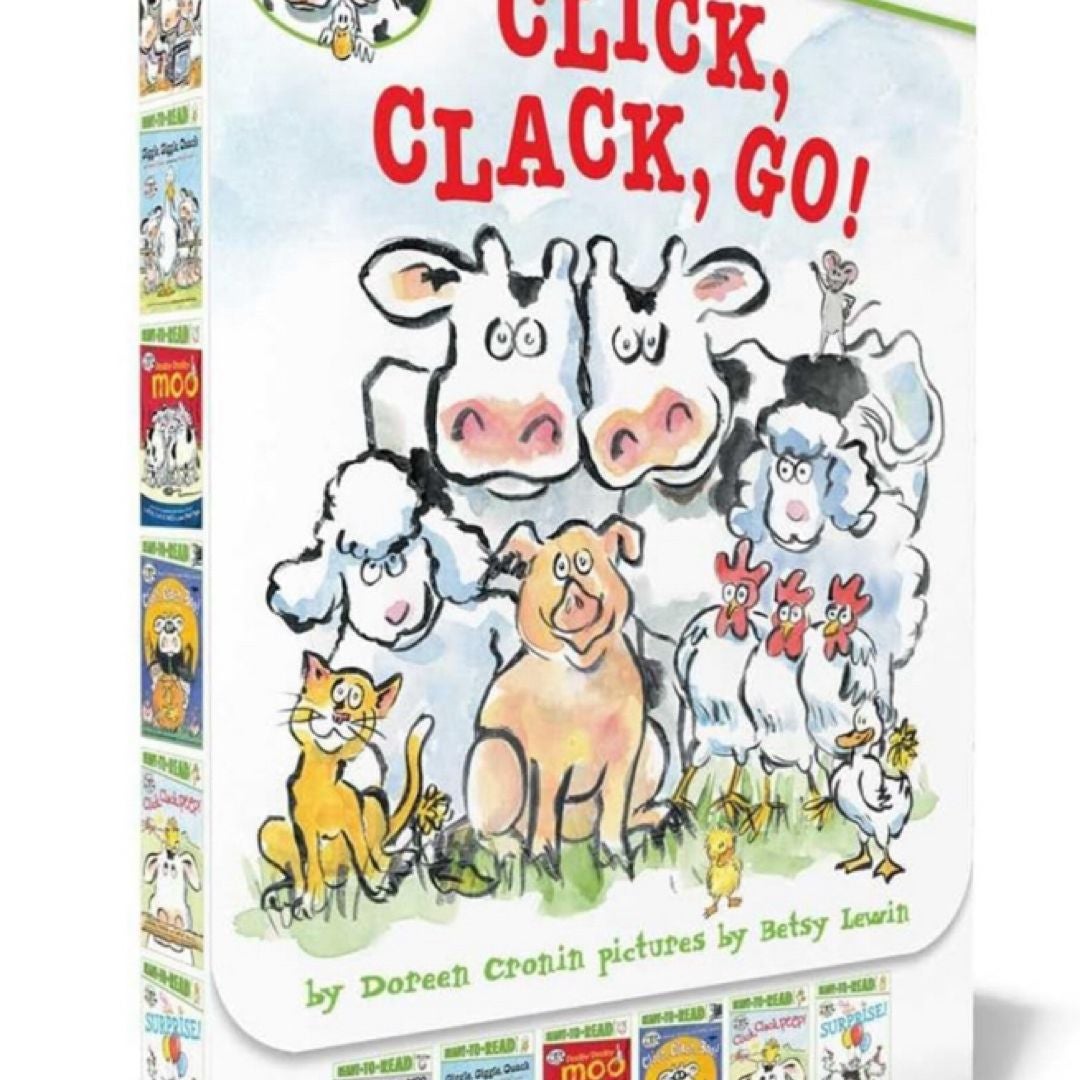 Click, Clack, Go! (Boxed Set) by Doreen Cronin