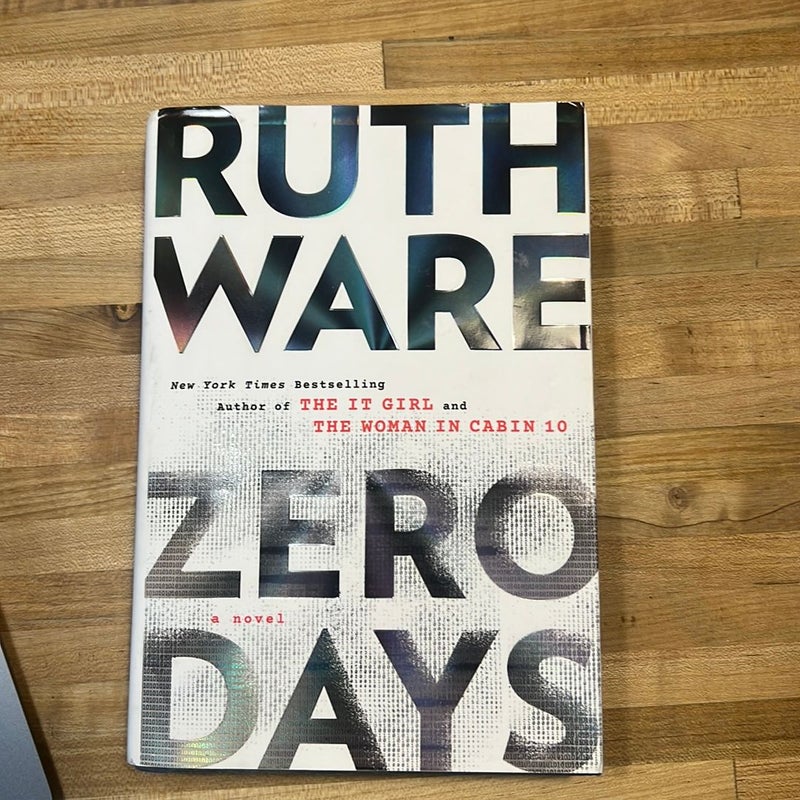 Zero Days by Ruth Ware, Hardcover | Pangobooks
