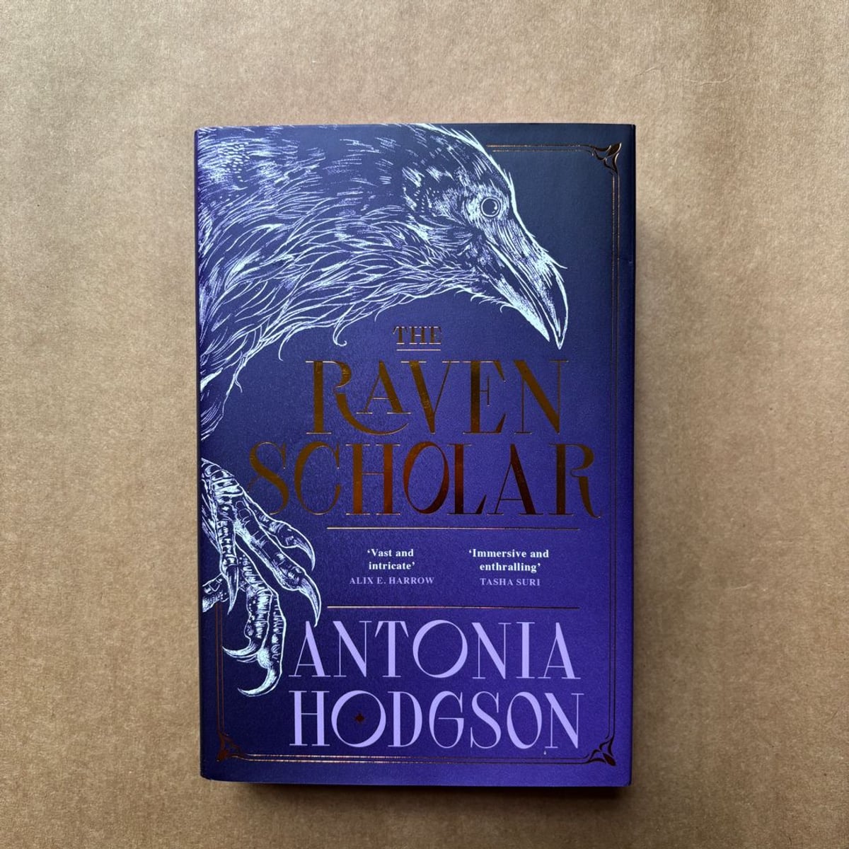 The Raven Scholar by Antonia Hodgson