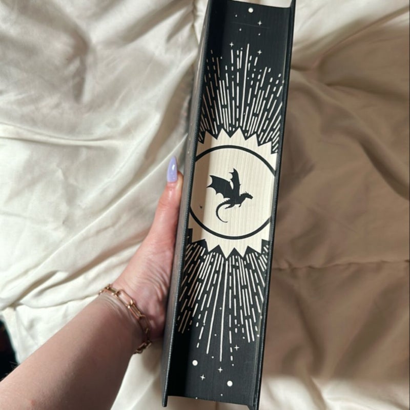 FOURTH WING (ORIGINAL FIRST EDITION SPRAYED EDGE) & IRON FLAME ...