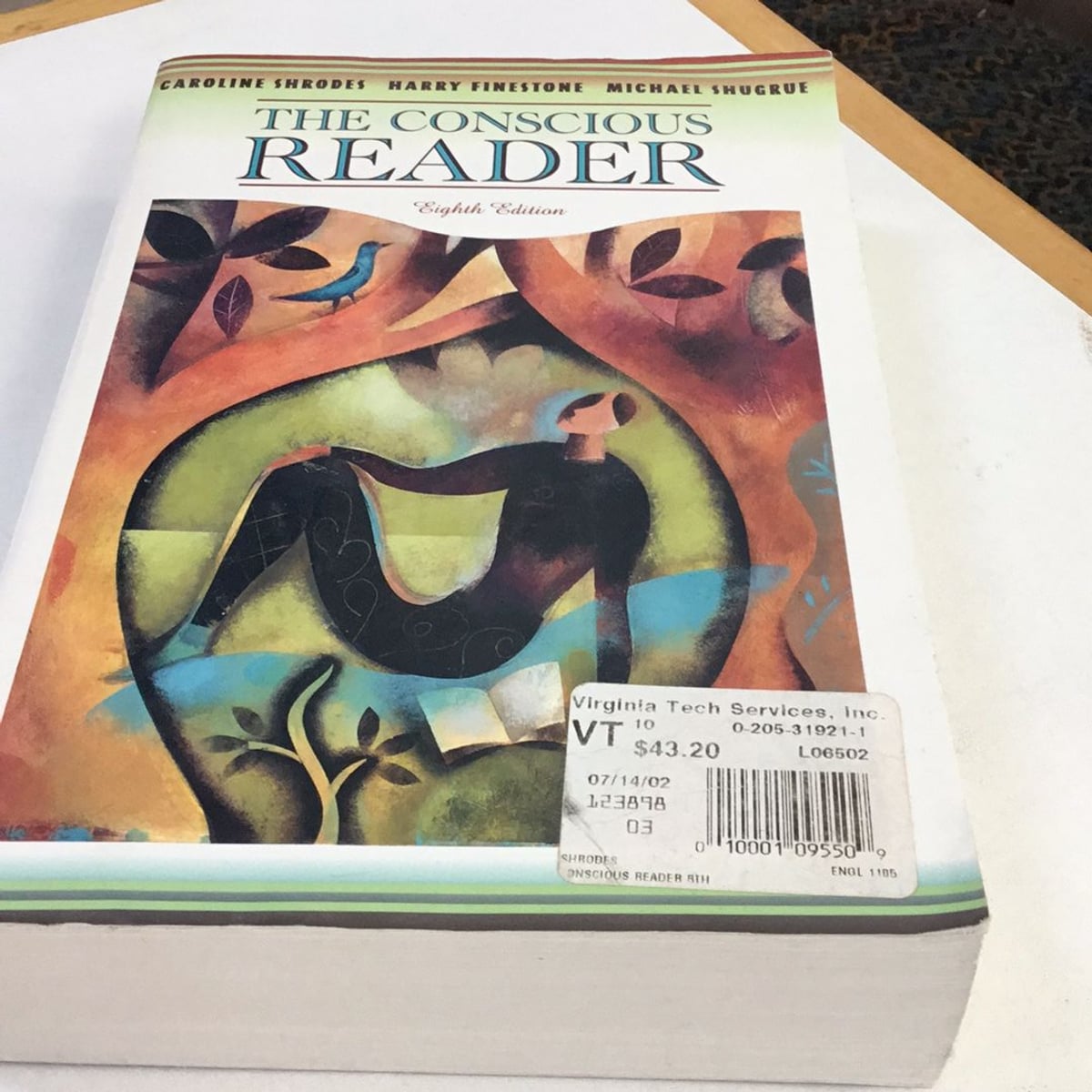 Conscious Reader by Caroline Shrodes, Harry Finestone, Michael F. Shugrue