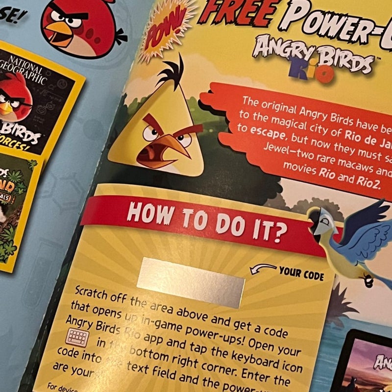 National Geographic Angry Birds Animal Showdown by Peter Vesterbacka ...