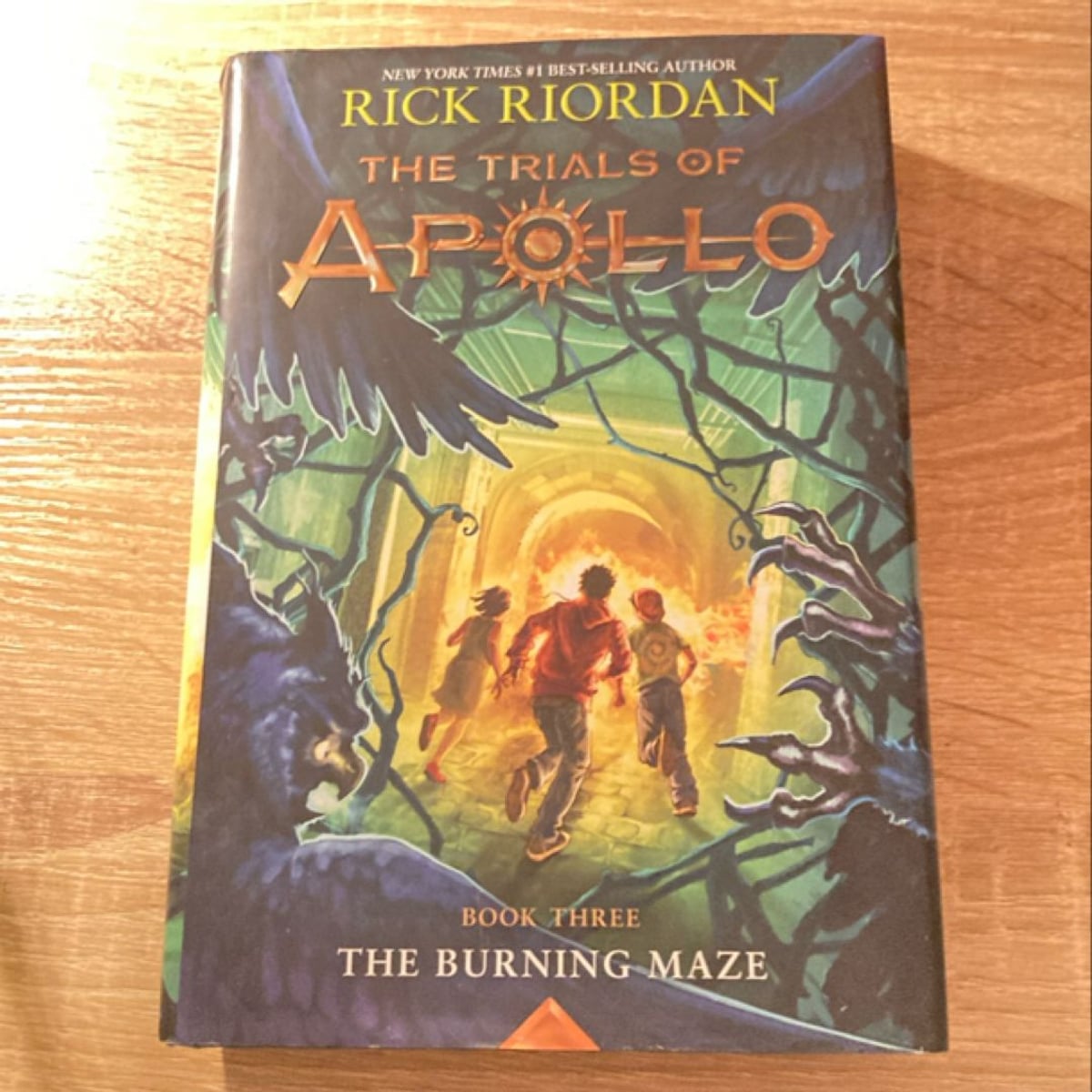 The Burning Maze (Trials of Apollo, the Book Three) by Rick Riordan ...
