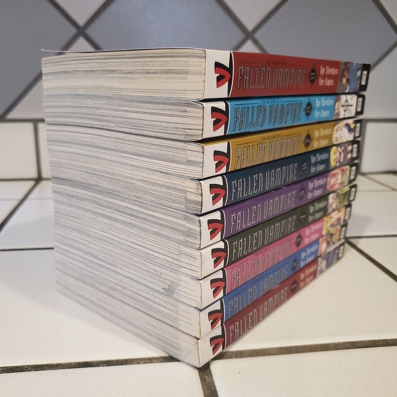 The Record of a Fallen Vampire - Complete 9 Volumes by Kyo Shirodaira ...