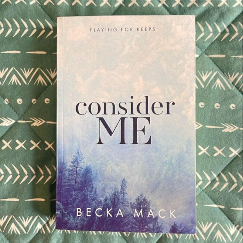 Consider Me by Becka Mack, Paperback | Pangobooks