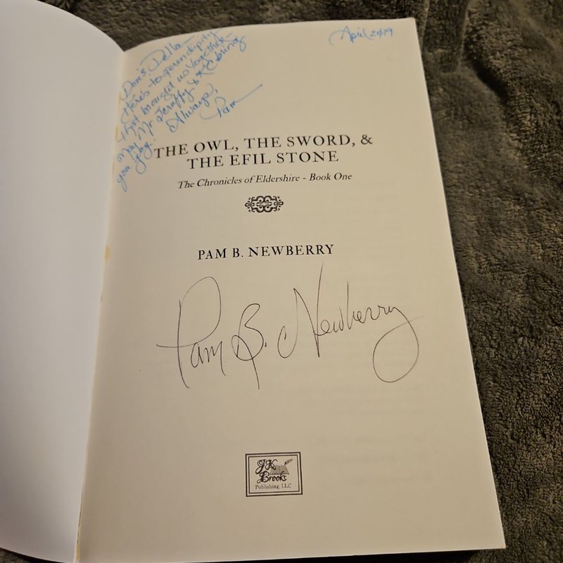 The Owl, the Sword, and the Efil Stone by Pam B. Newberry