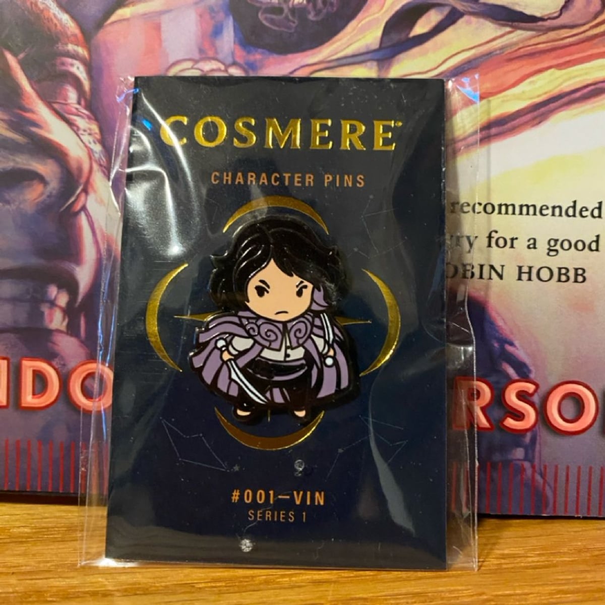 Brandon Sanderson Character Pin by , Paperback | Pangobooks