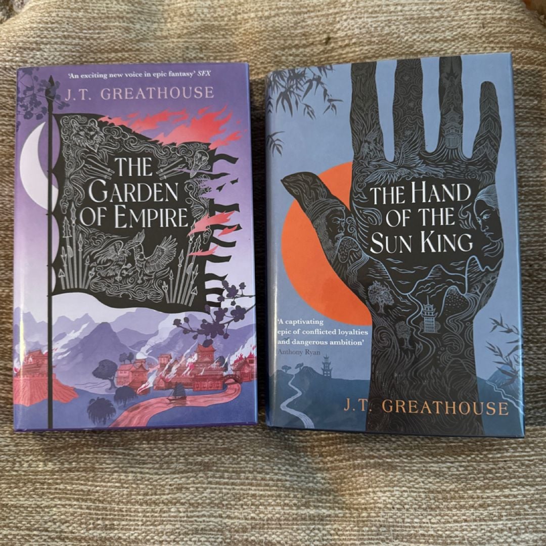 The hand of sun king & The garden of empire Goldsboro signed and numbered by J. T. greathouse ...